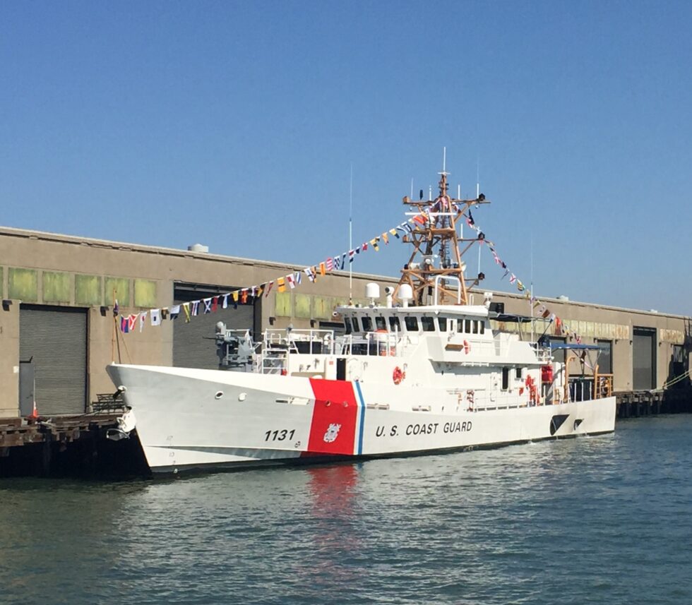 US Coast Guard Fast Response Cutter TERRELL HORNE (WPC-1131) - Los ...